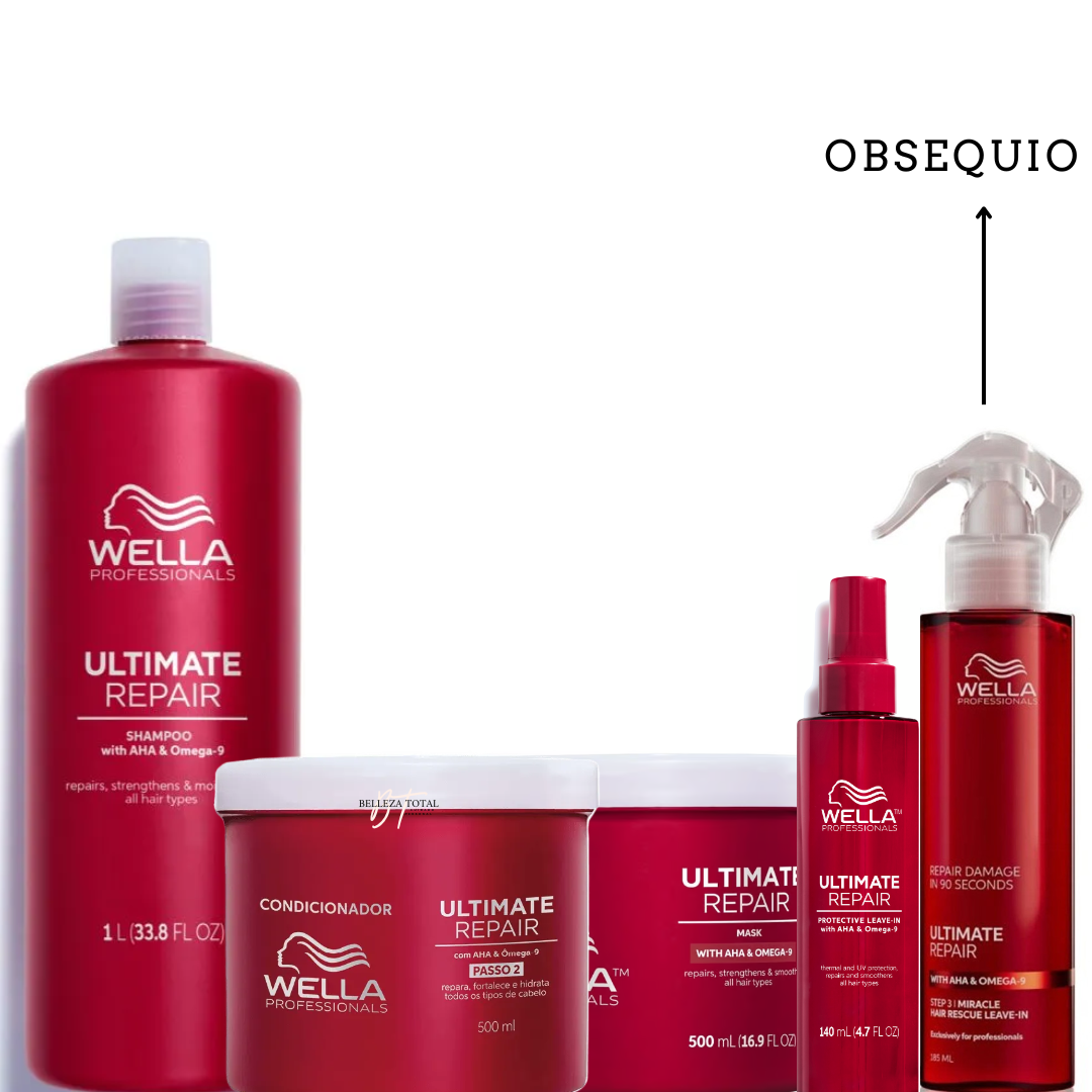 KIT WELLA ULTIMATE REPAIR + OBSEQUIO – bellezatotal.com.co